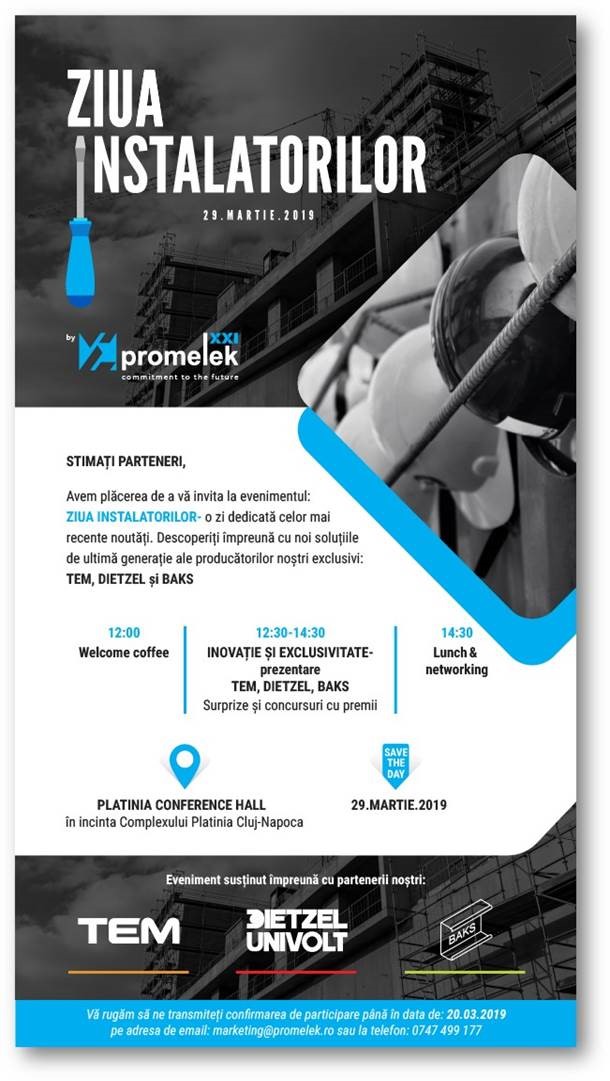 TEM installers day invitation - TEM Čatež d. o. o.